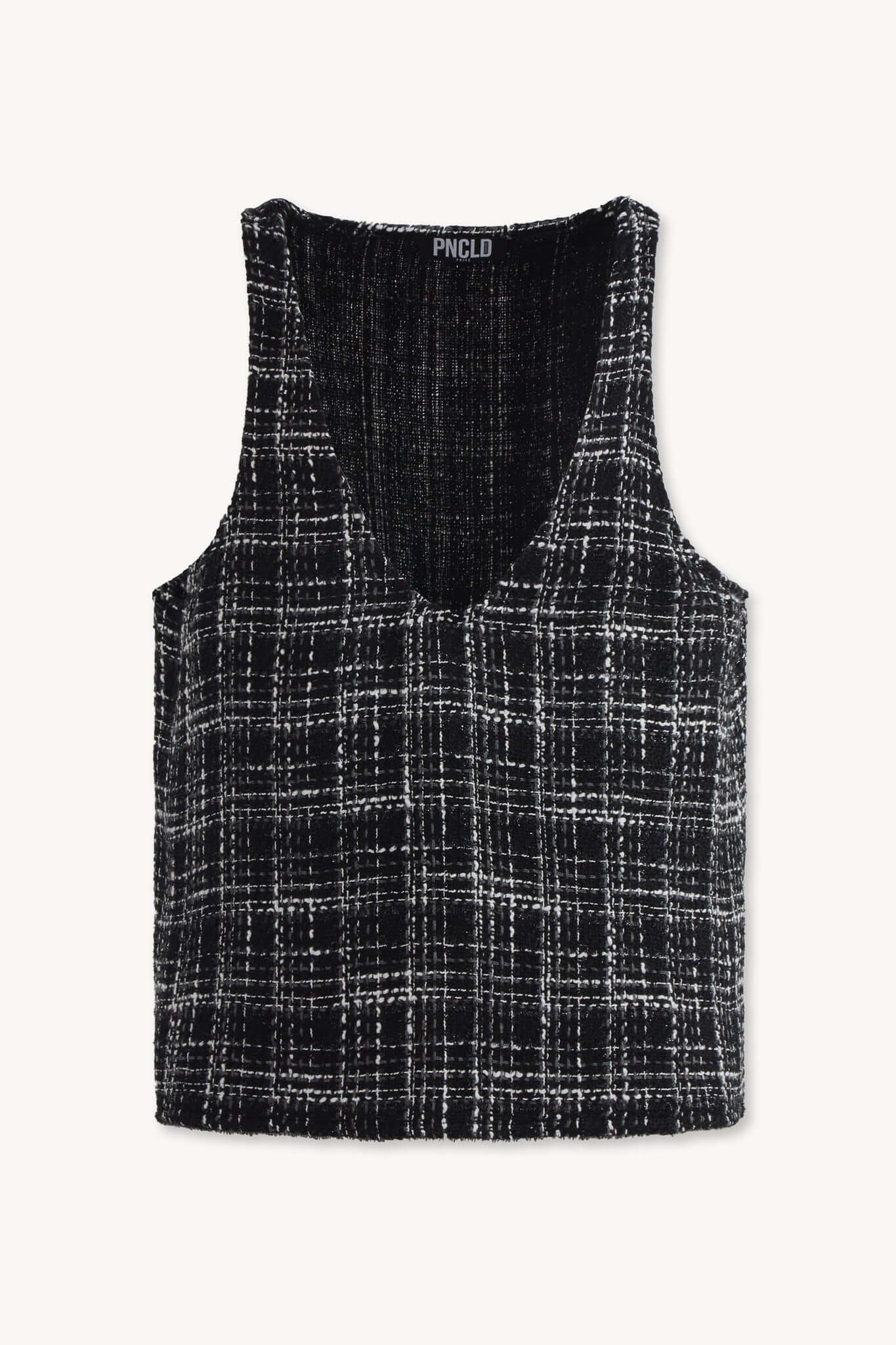 Tweed Tank Top – pncldcouture